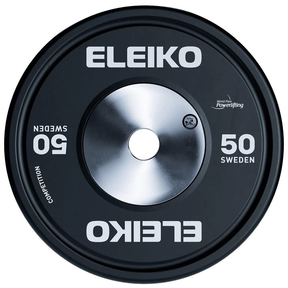 Eleiko WPPO Powerlifting Competition Plate, Viktskiva Gummerad - Burpeesbutiken